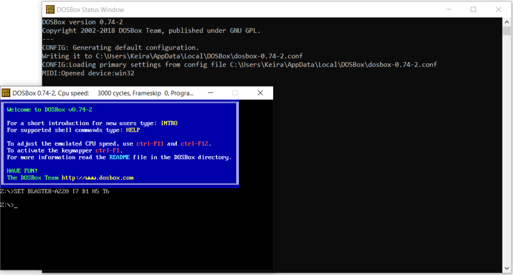 Install DOSBox in Windows 10 - AI & Cybersecurity