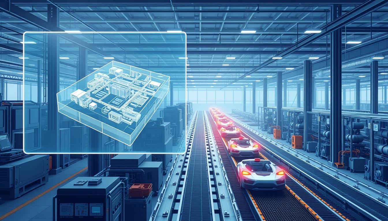AI Use Case – Digital-Twin Simulation for Plant Layout