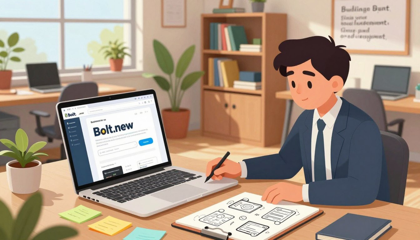 Beginner's Guide to Building Your First App on Bolt.new